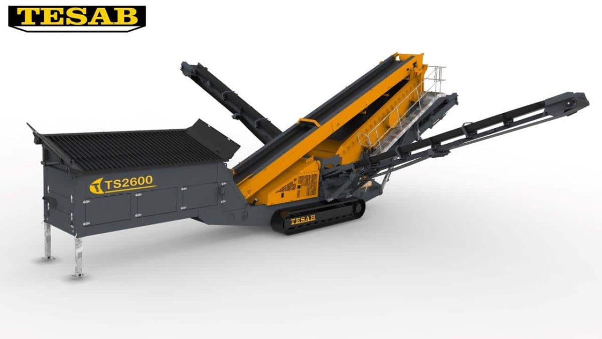 Cribadora de 2 pisos TS2600 – TESAB ⋆ DISMET